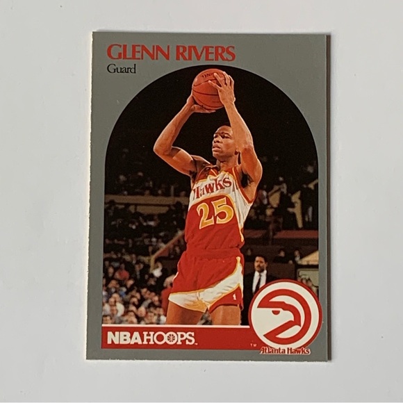 NBA HOOPS | Toys | 99 Nba Hoops Atlanta Hawks Glenn Rivers 32 | Poshmark